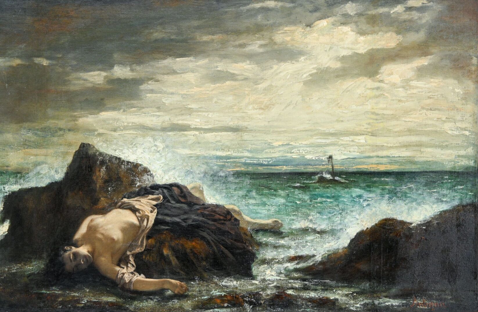 Acquisition of Alexandre Antigna's Naufrage - Les musées d'Orléans